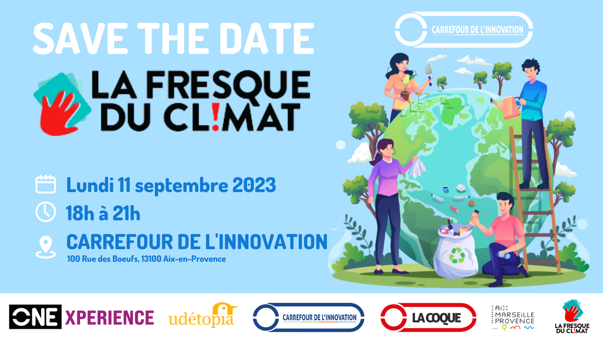 Fresques du Climat - La French Tech Aix Marseille - Région Sud